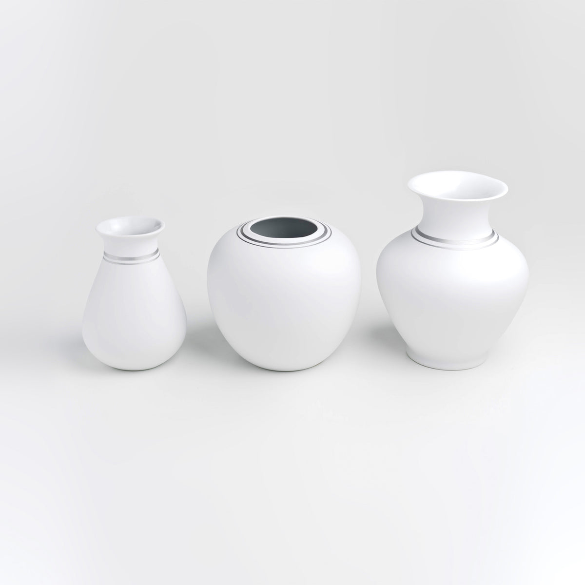 Basic 2 Porcelain Vase (h26 cm) - Holaria - Handmade Contemporary Luxury