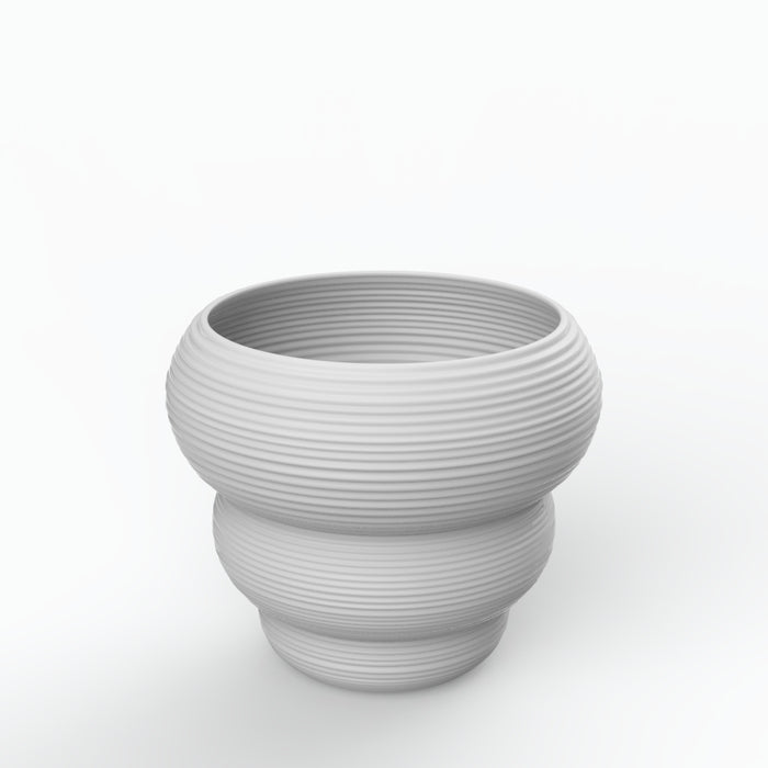 Dip P Porcelain Vase (h24 cm) - Holaria - Handmade Contemporary Luxury