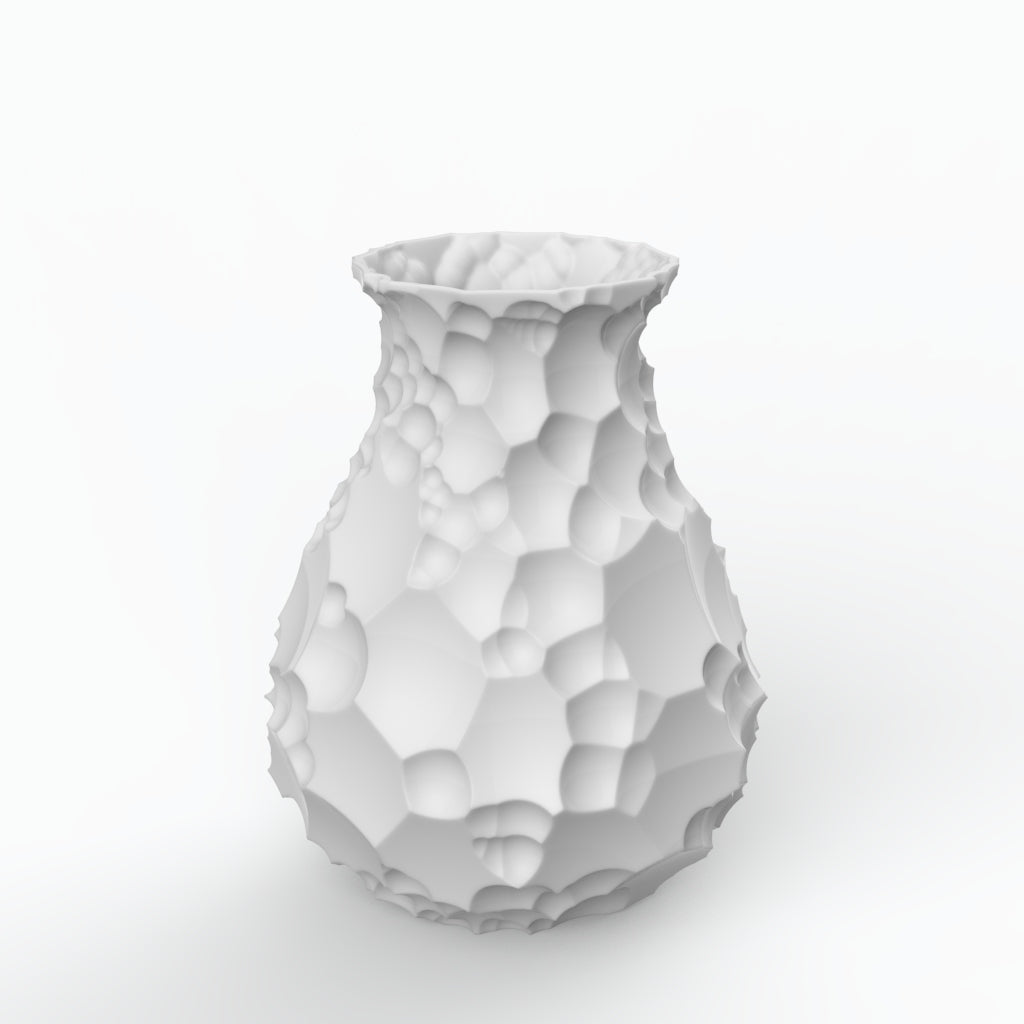 Krater Porcelain Vase (h32 cm) - Holaria - Handmade Contemporary Luxury